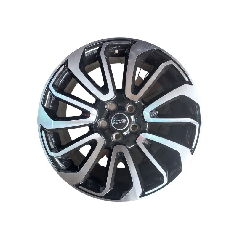 Range Rover Size 22 Black and Silver Forged Rims (4Pcs) for Sale in ...